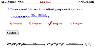 ALCOHOLS MCQ LEVEL 3.pdf