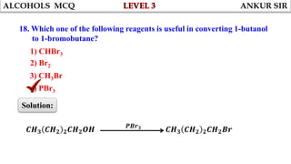ALCOHOLS MCQ LEVEL 3.pdf