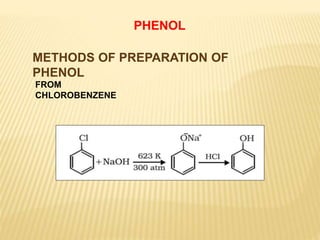 Alcohols, phenol & ethers | PPT