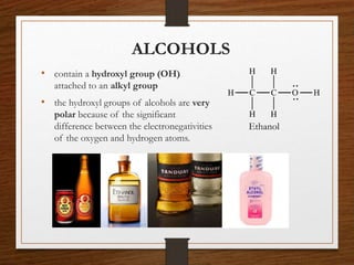 Alcohols, thiols, phenols, and ethers | PPTX