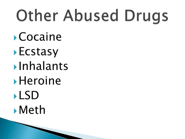 Alcohol, Tobacco, and Other Drugs | PPT