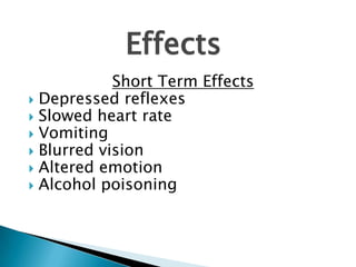 Alcohol, Tobacco, and Other Drugs | PPT
