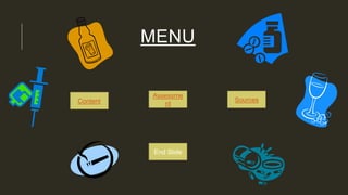 Alcohol, tobacco and other drugs | PPTX