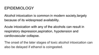 Alcohol toxicity case study | PPTX