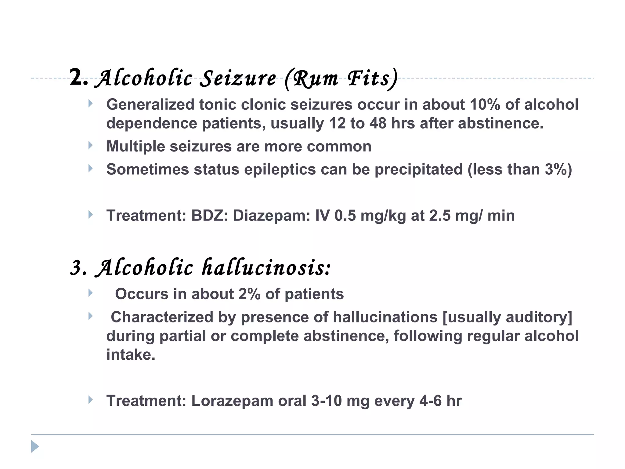 Alcohol use disorder | PPT
