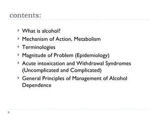 Alcohol use disorder | PPT