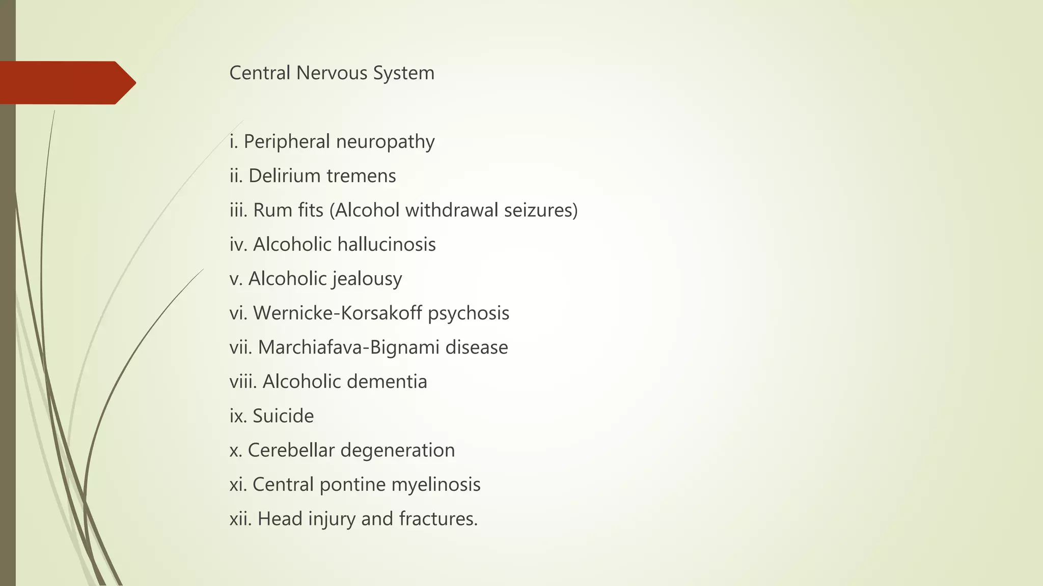 Alcohol use disorders | PPTX
