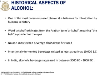 Alcohol use disorders | PPTX