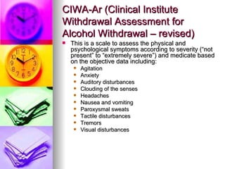 Alcohol Withdrawal | PPT