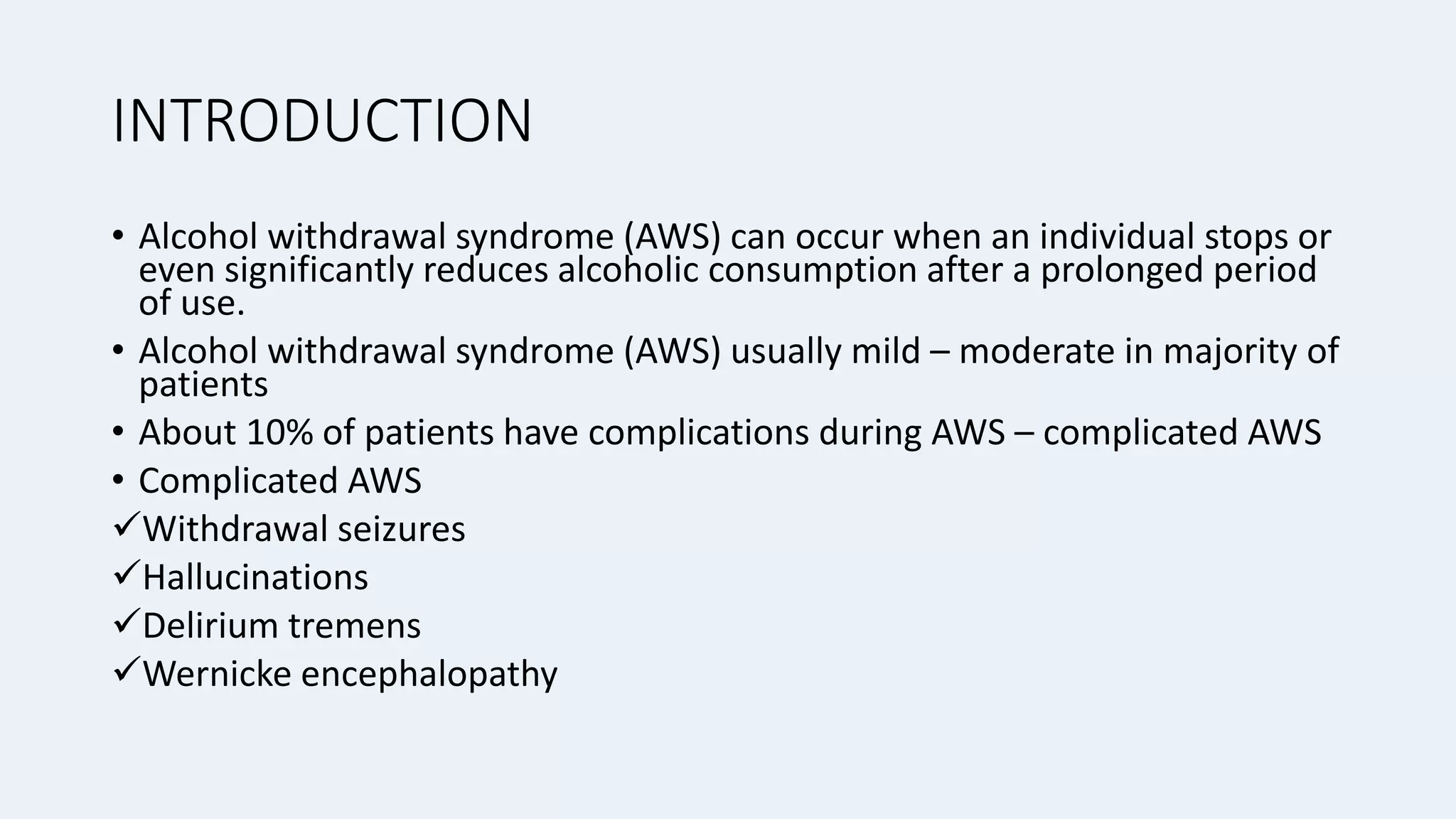 ALCOHOL WITHDRAWAL SYNDROME. Dr. LANDO ELVIS.pptx