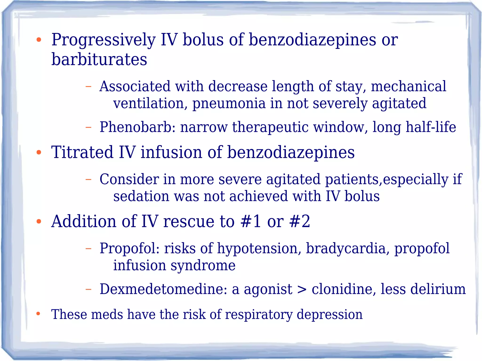 Alcohol withdrawal syndrome sedation | PDF | Pharmaceutical Drugs ...