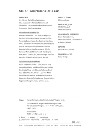 Alcool e outras drogs cfp | PDF