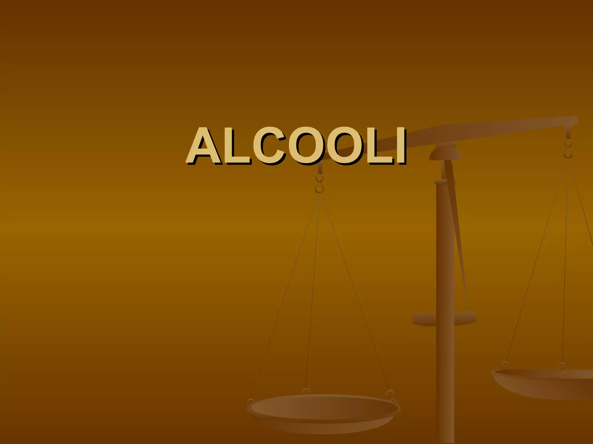 Alcooli | PPT