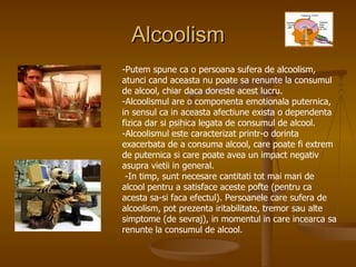Alcoolul | PPS