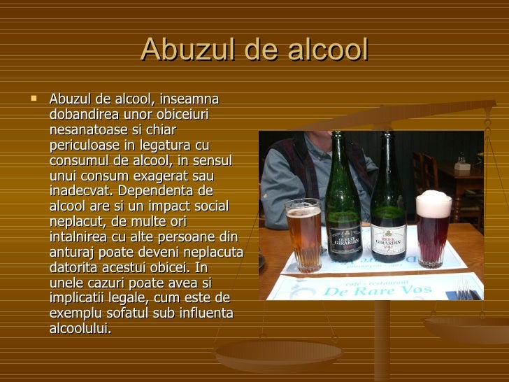 Alcoolul