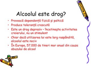 Alcoolul | PPT