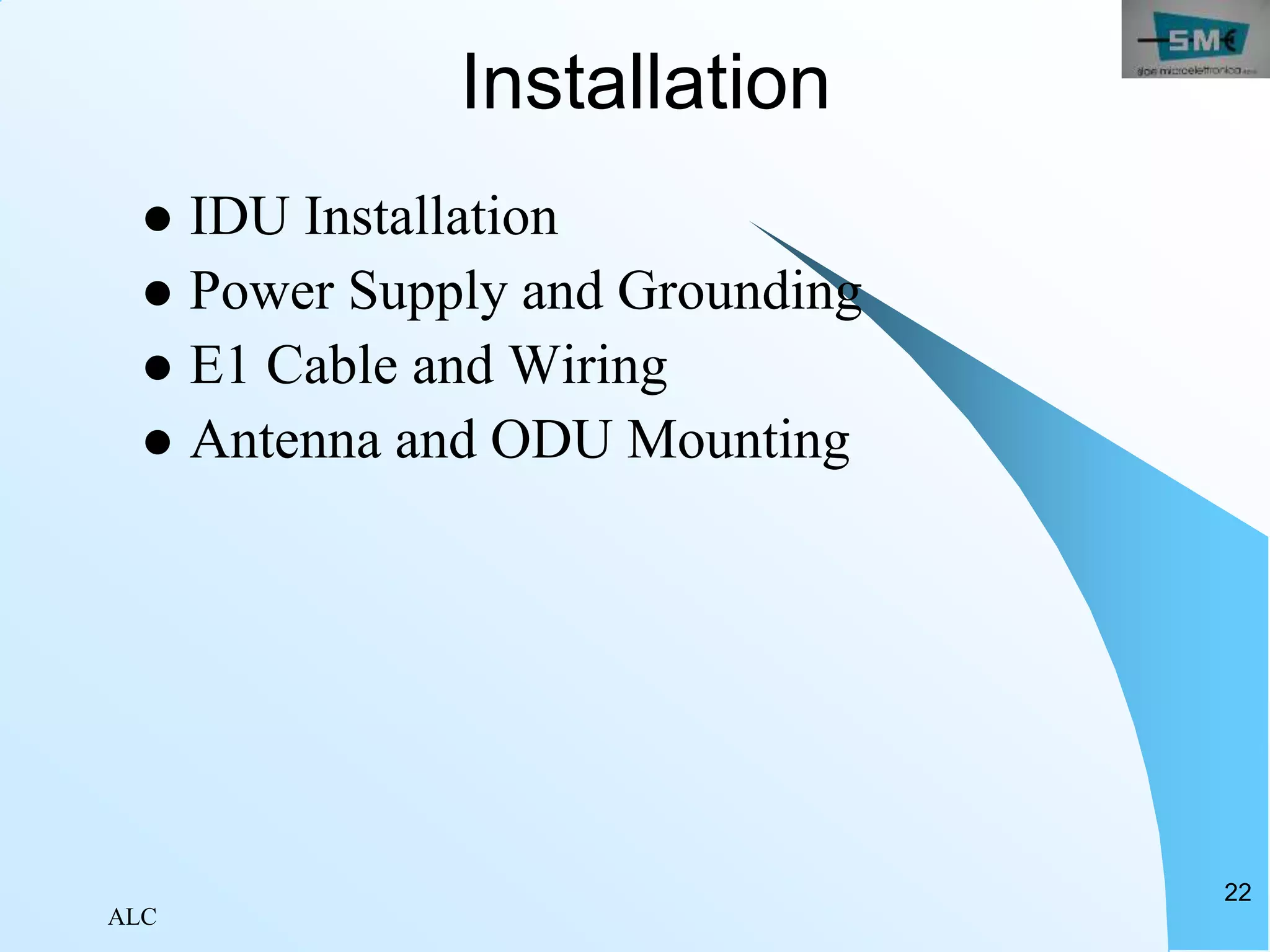 ALC_PDH_RADIO_Technical_Training_Siae_Mi.ppt