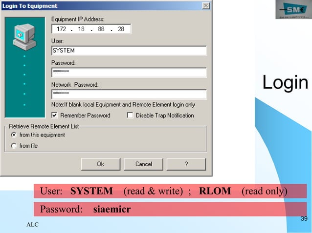 ALC_PDH_RADIO_Technical_Training_Siae_Mi.ppt | Technology & Computing