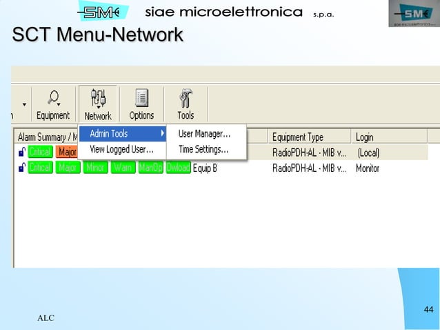 ALC_PDH_RADIO_Technical_Training_Siae_Mi.ppt | Technology & Computing
