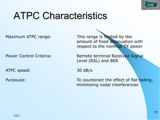 ALC_PDH_RADIO_Technical_Training_Siae_Mi.ppt