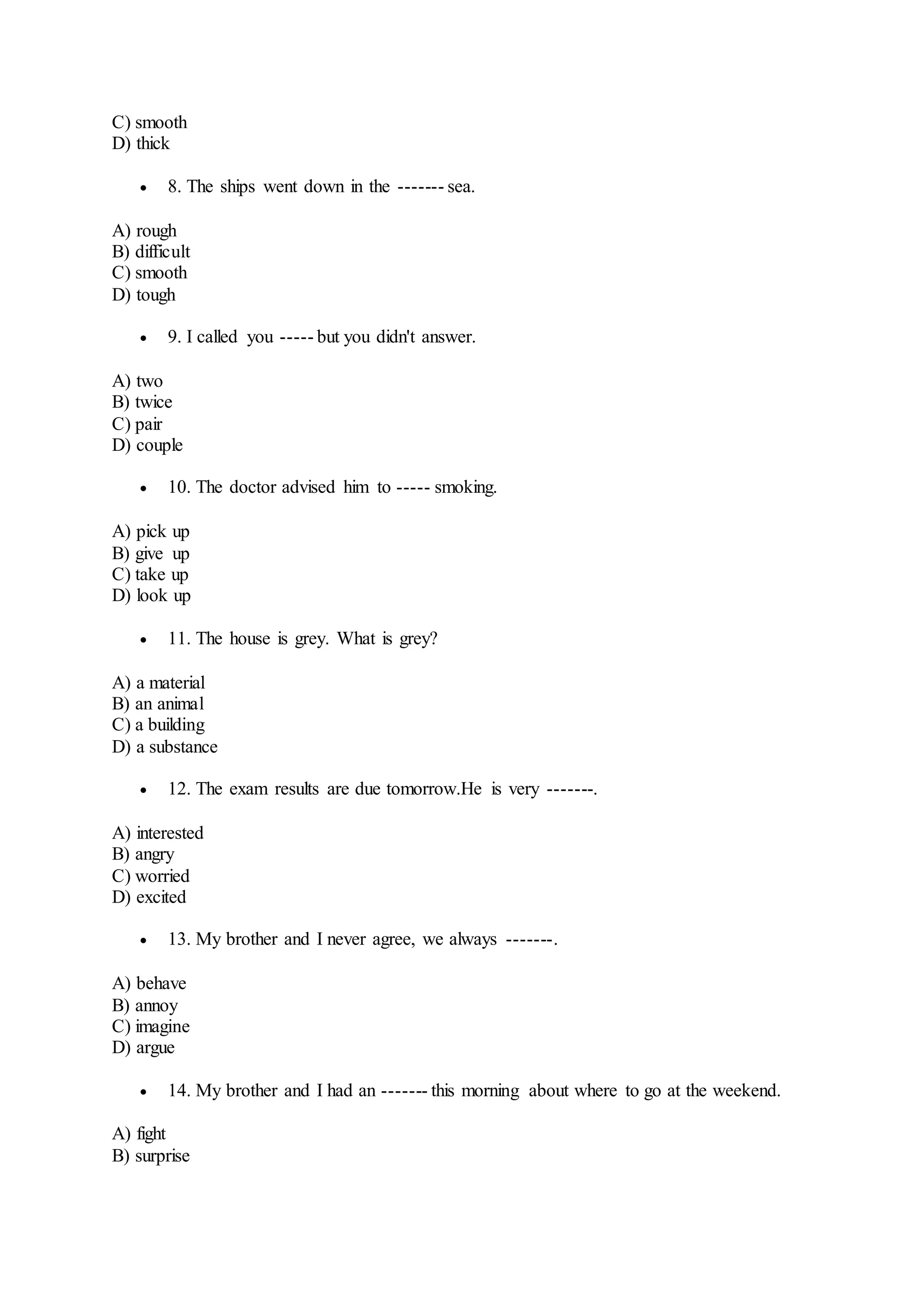 Alcpt vocabulary sample test | DOCX