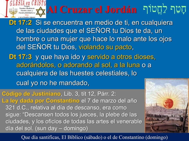 Al cruzar el Jordan | PPTX