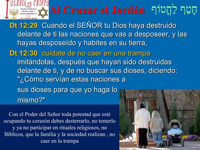 Al cruzar el Jordan | PPT