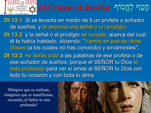 Al cruzar el Jordan | PPT