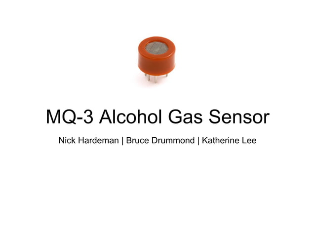 Alc Sensor | PPT