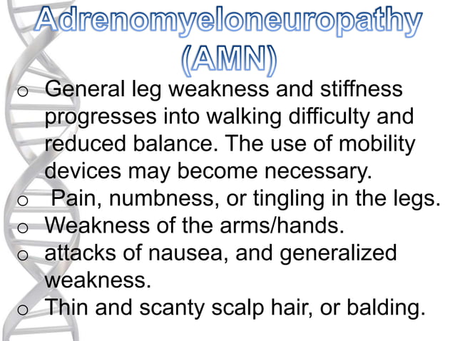Ald (x linked adrenoleukodystrophy) | PPTX | Endocrine and Metabolic ...