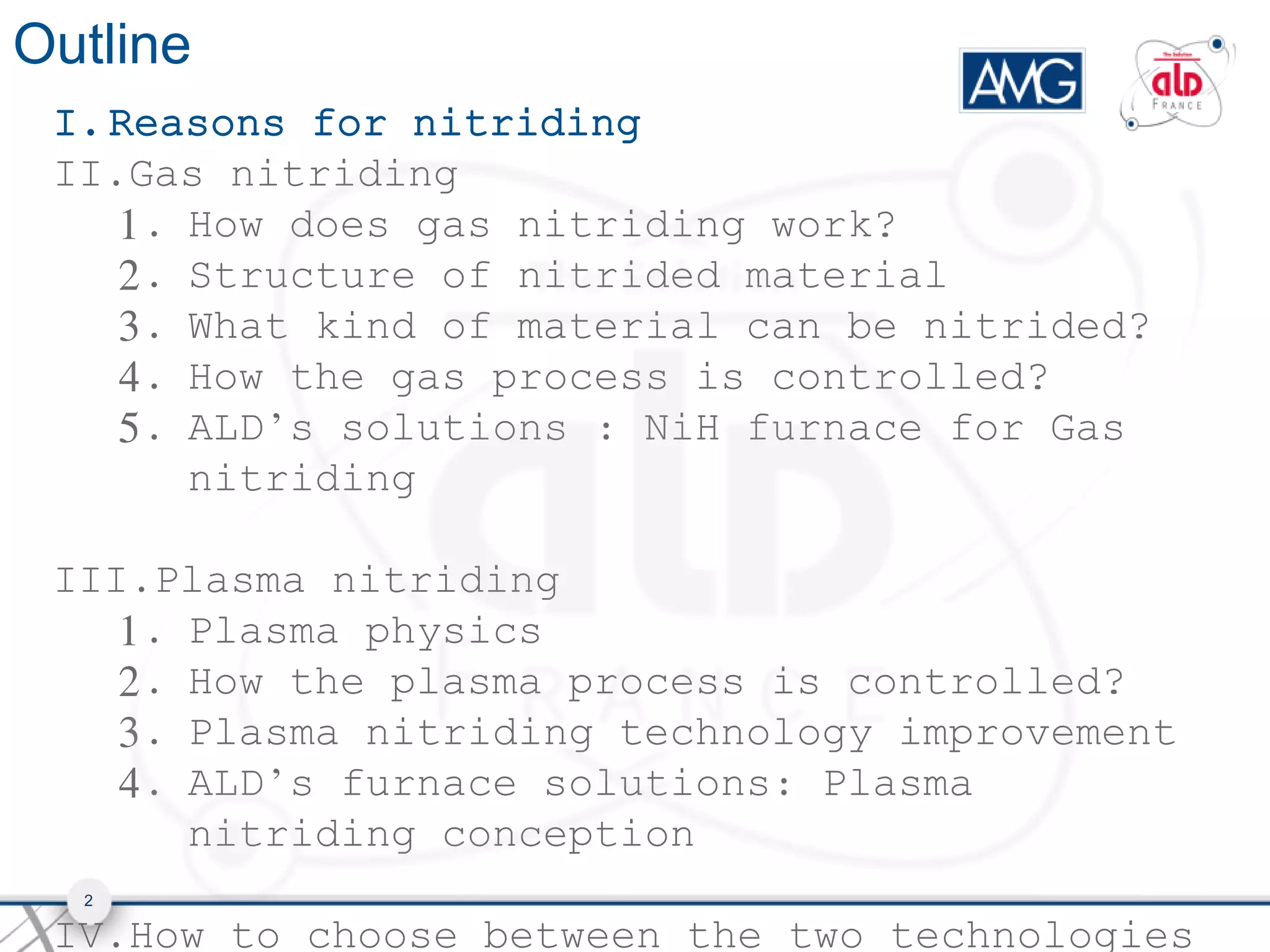 ALD France Nitriding process and furnaces | PPTX