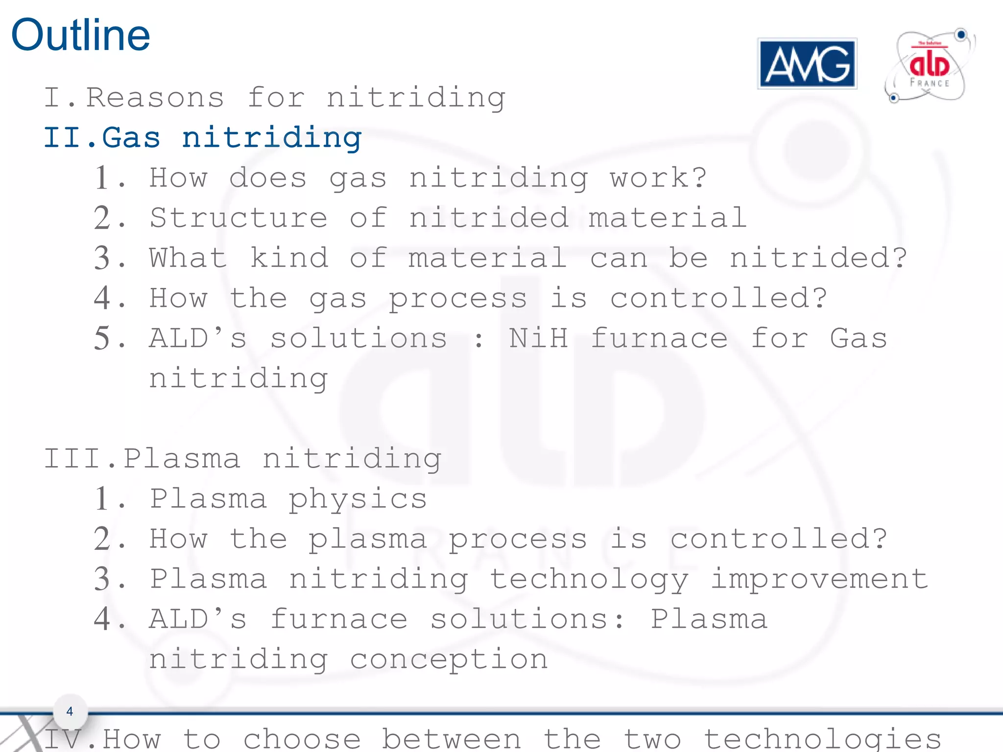 ALD France Nitriding process and furnaces | PPTX