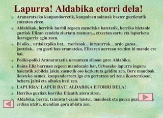 Aldabika Abotsik Gabe | PPT