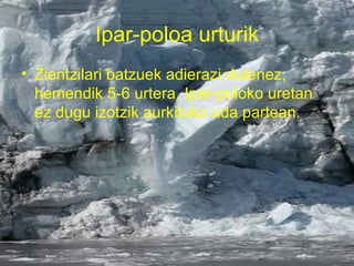 ALDAKETA KLIMATIKOA | PPT