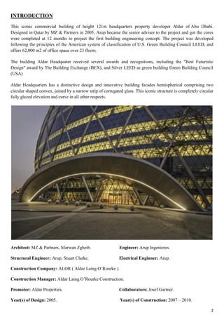Aldar headquarters building | PDF