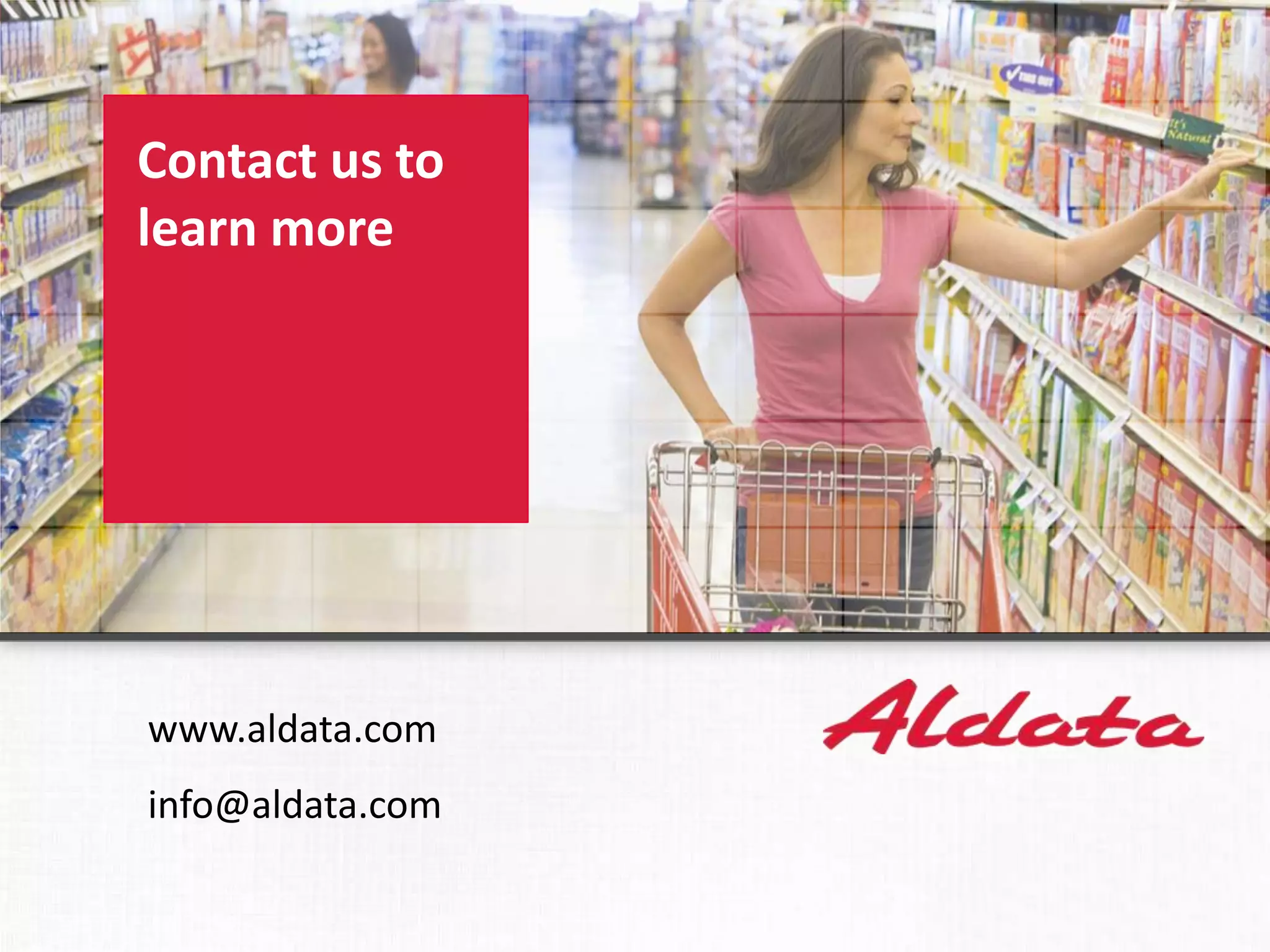 Aldata Mobile Shelf Management | PPT