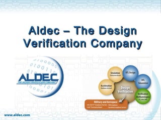 Aldec overview 2011-10 revised | PPT