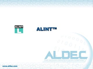 Aldec overview 2011-10 revised | PPT