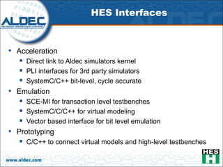 Aldec overview 2011-10 revised | PPT