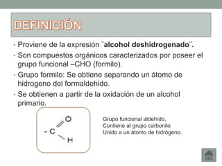 Aldehídos | PPTX