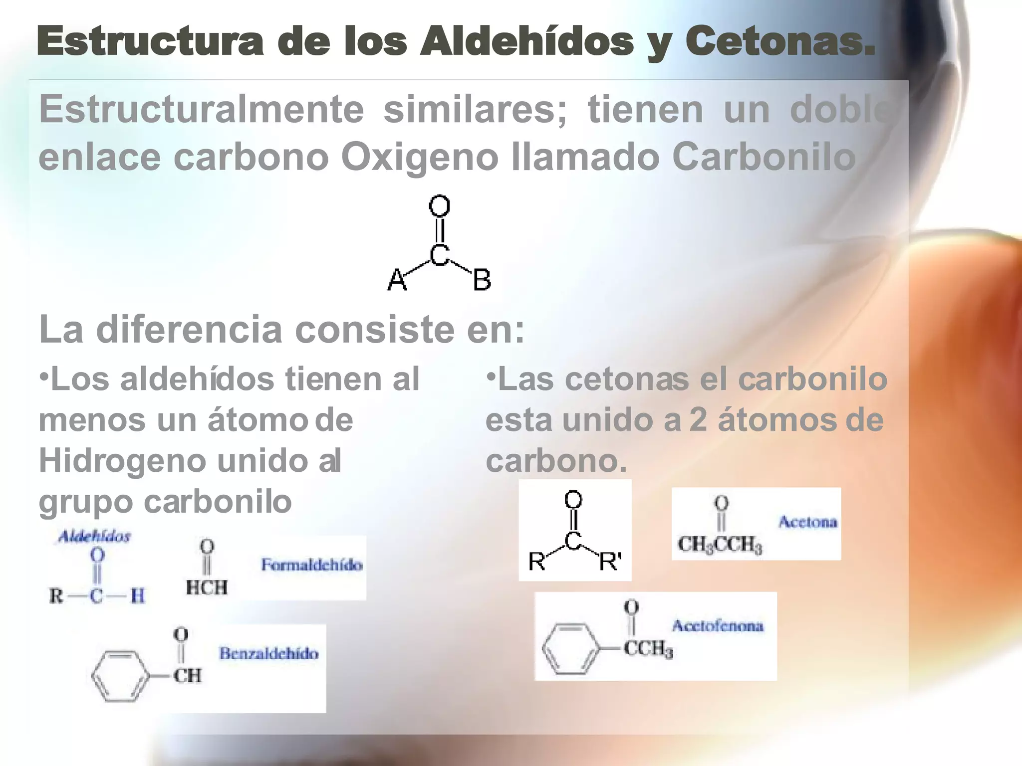 Aldehídos y Cetonas | PPT
