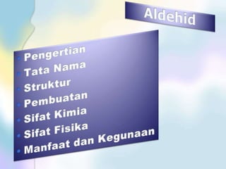 Aldehid | PPT
