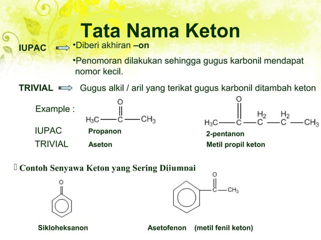 Powerpoint Aldehid dan keton | PPT