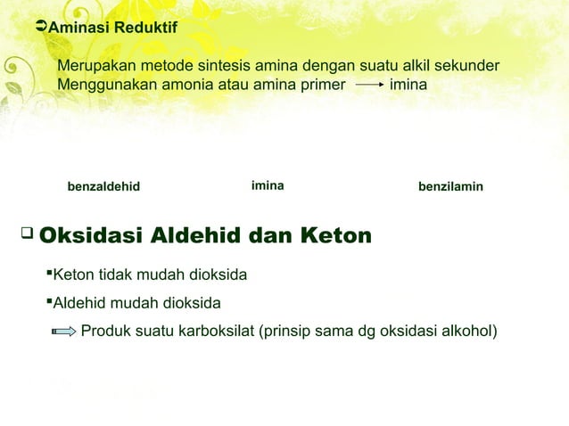 Powerpoint Aldehid dan keton | PPT