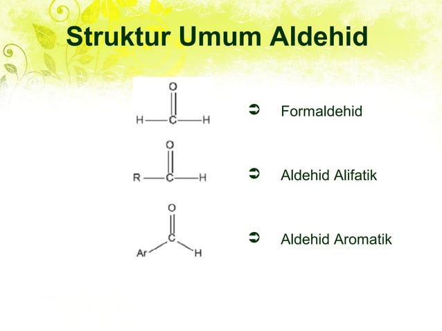 Powerpoint Aldehid dan keton | PPT