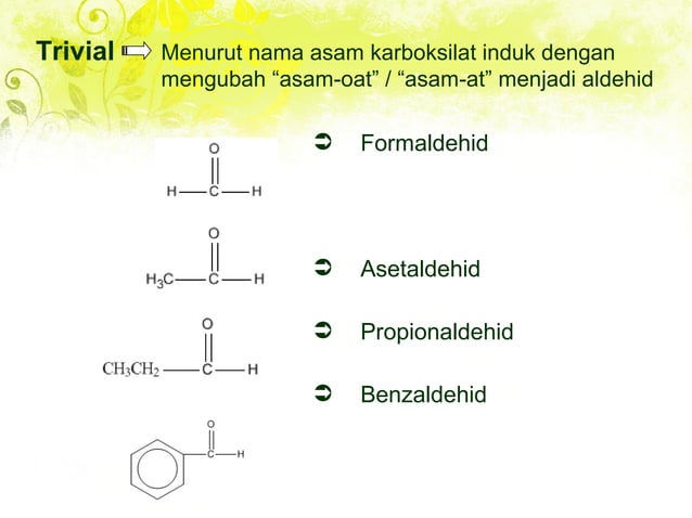 Powerpoint Aldehid dan keton | PPT