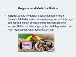 Aldehid and keton | PPTX