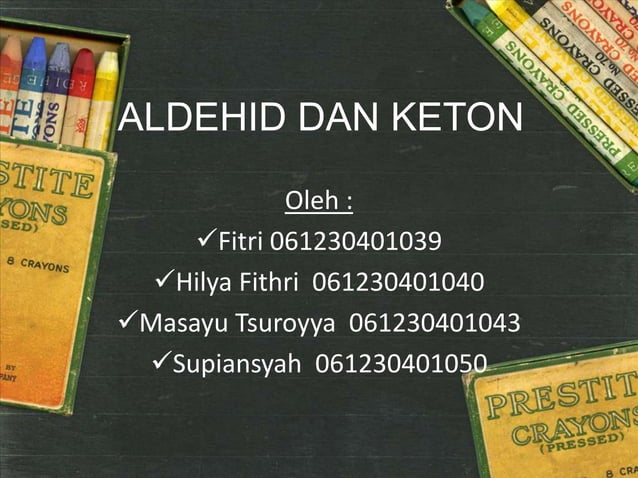 Aldehid dan keton | PPTX