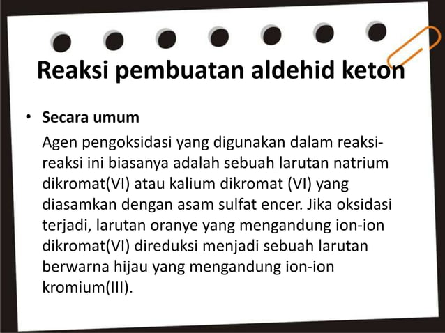 Aldehid dan keton | PPTX