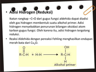 Aldehid dan keton | PPTX